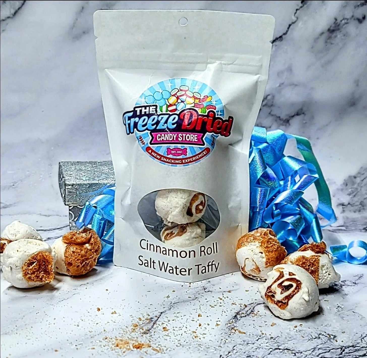 Cinnamon Roll Salt Water Taffy – Distinctively Yours Designs